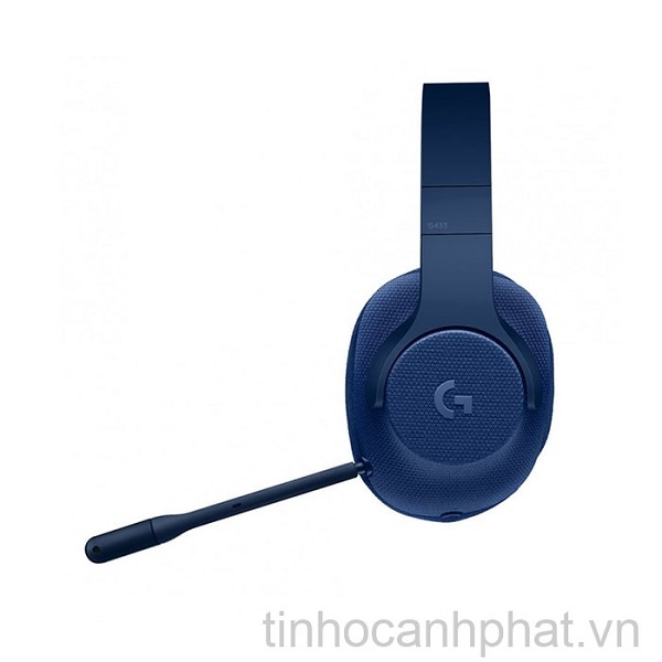 Tai nghe Logitech G433 7.1 Wired Surround Gaming (Blue)